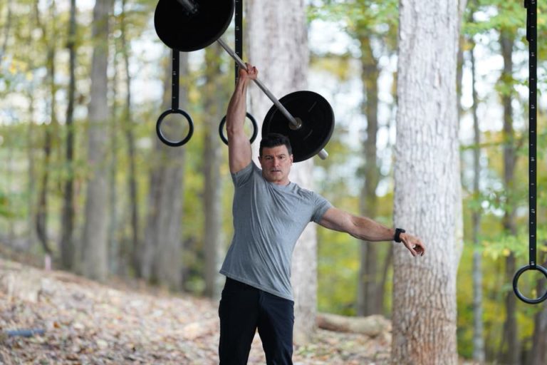 The One-Arm Barbell Press - Strength.University